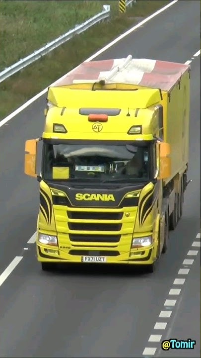 SCANIA R540 #truckspotting #tomir - YouTube