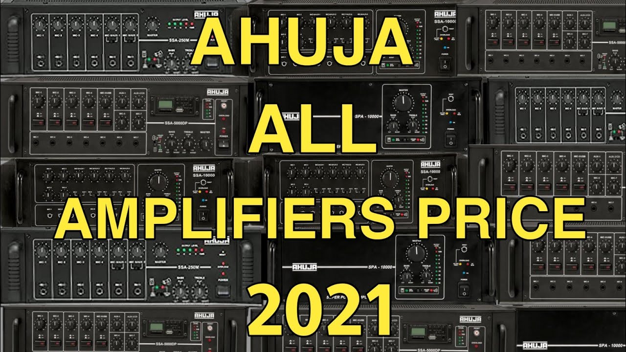 Ahuja Amplifier || Ahuja Amplifier Price || Ahuja All Amplifier Price ...
