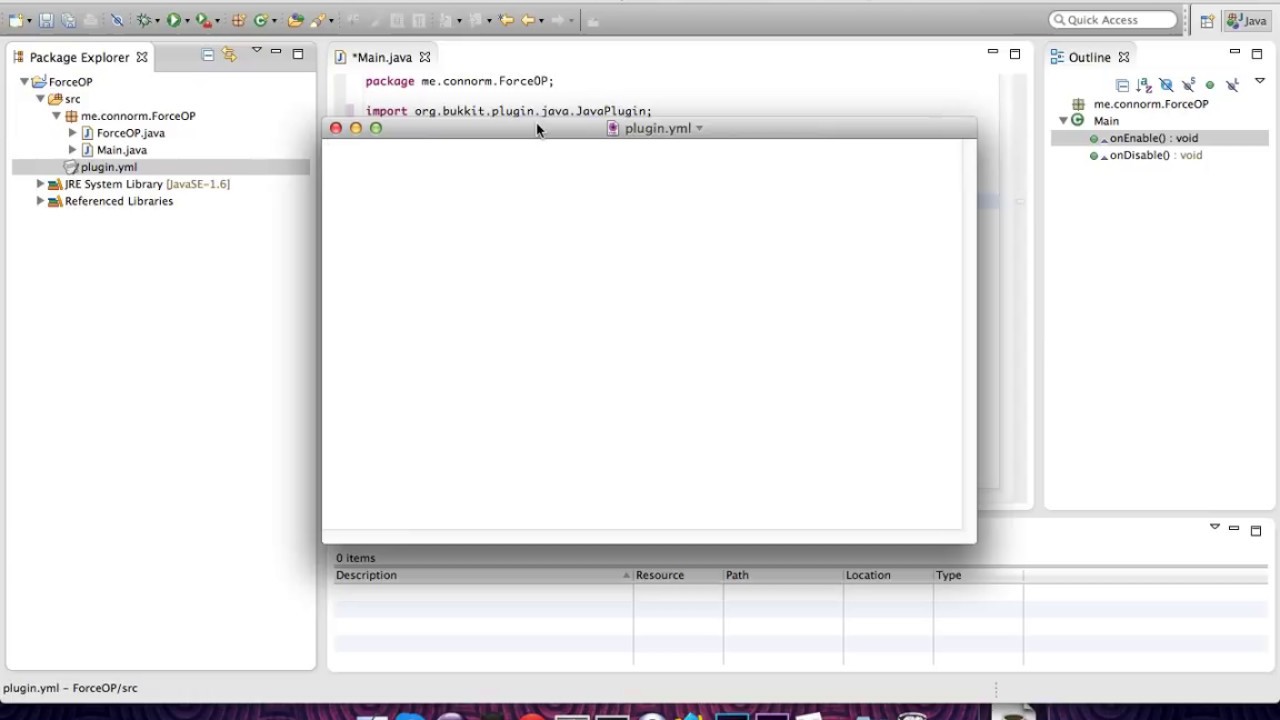 How to Code a Minecraft Mod 1.7 - YouTube