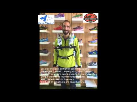 Vídeo respuesta: Como poner bastones en mochila Raidlight Ultra Olmo