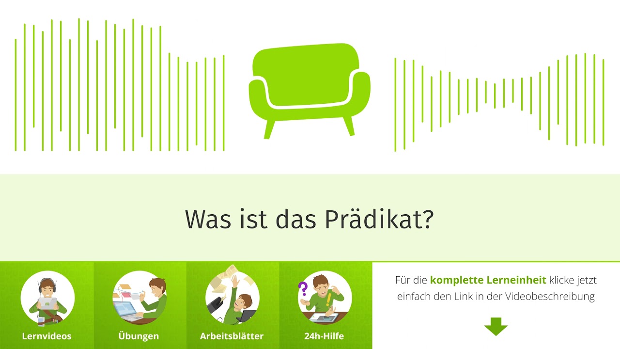 Was ist das Prädikat? einfach erklärt | sofatutor - YouTube