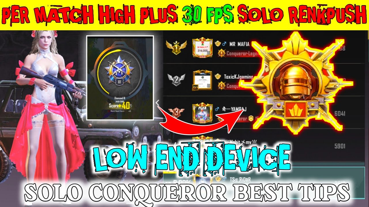 Per Match High Plus Kese Nikalu | Best Tips For Low End Device #bgmi # ...