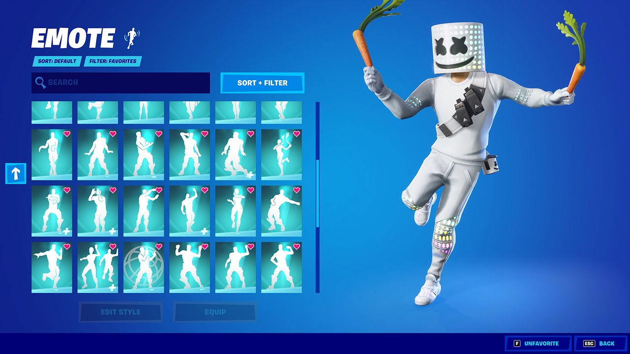 ALL FORTNITE ICON SERIES AND [NEW] TIKTOK EMOTES - YouTube