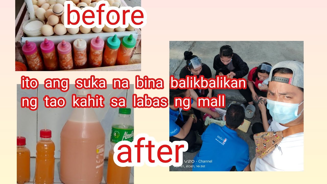 paano gumawa ng suka para sa balot | advance#suka #sawsawan - YouTube