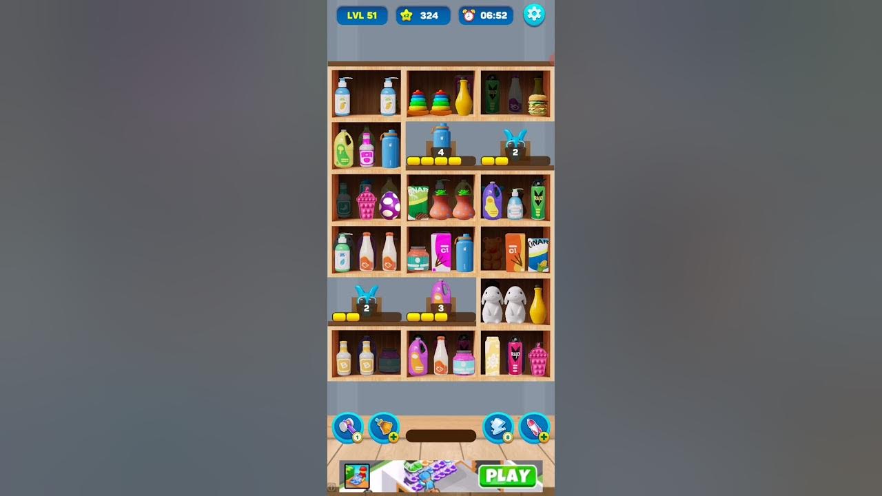 Stuff Sort - Sorting Master Level 51 Gameplay Walkthrough Android IOS - YouTube