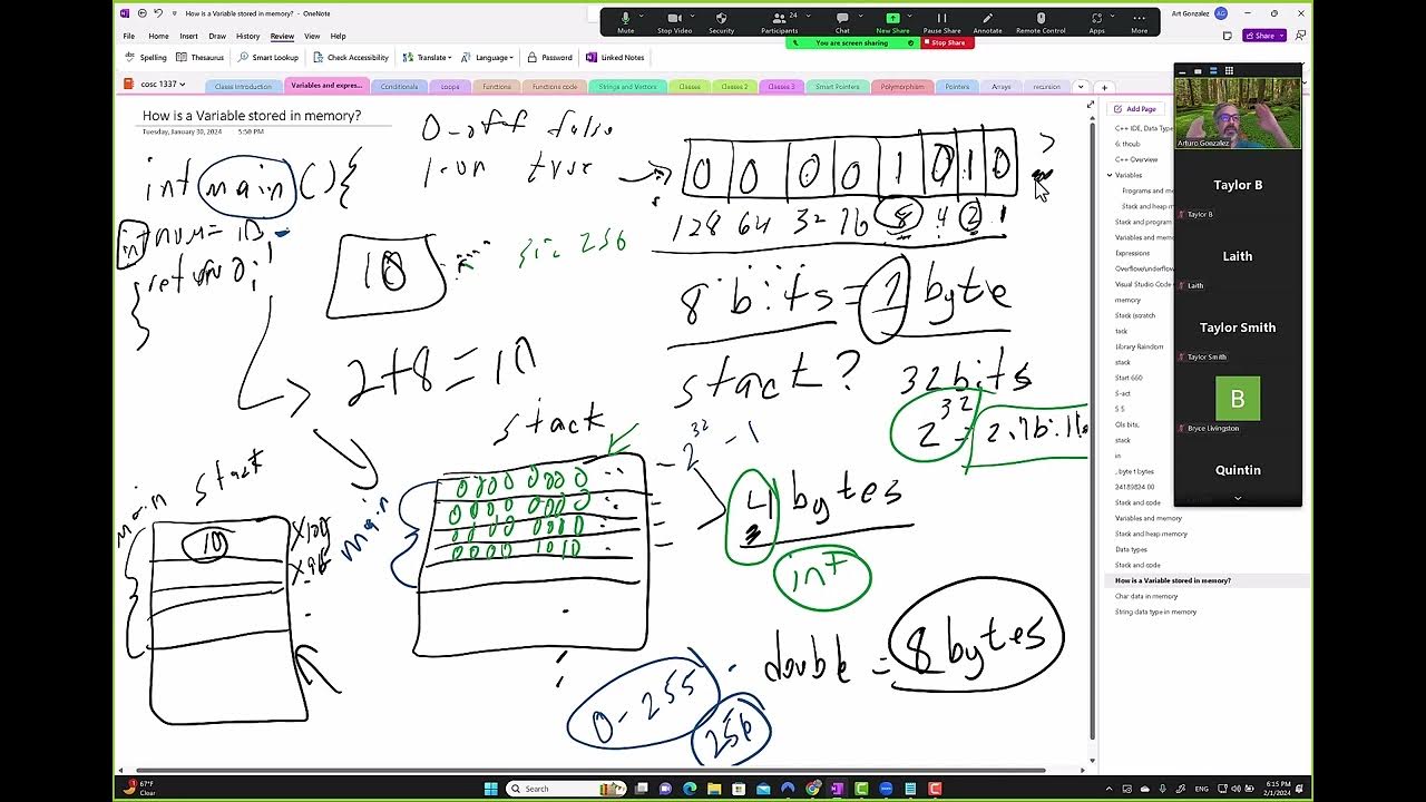 020124 C+ Data types Overflow - YouTube