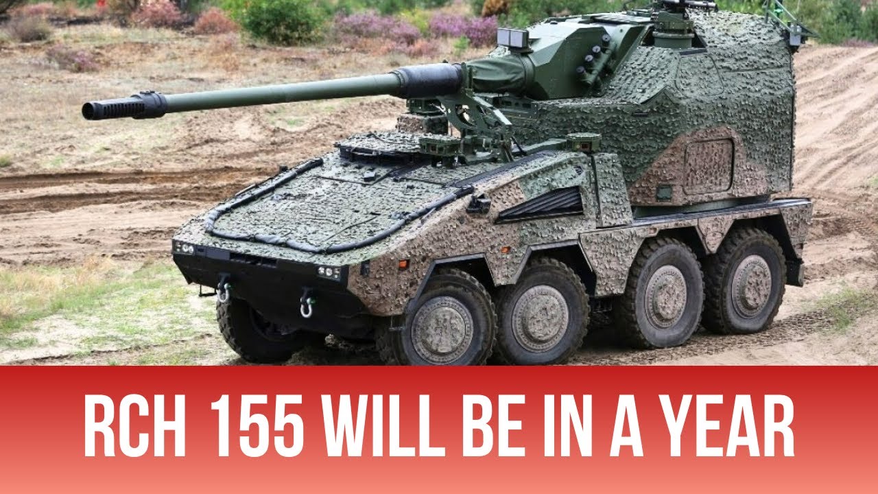 Ukraine will receive the first RCH 155 at the end of 2024 - YouTube