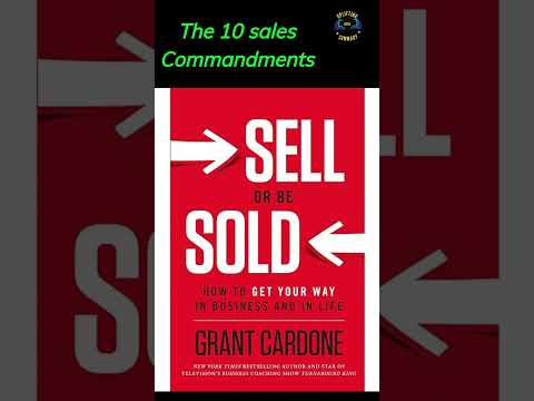 This 10 Sales Commandments are the must to Know - YouTube