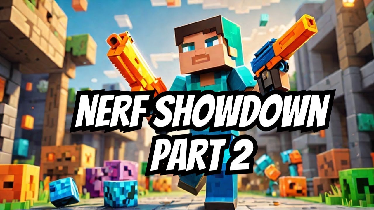 Minecraft Nerf World Part 2: The Ultimate Battle! - YouTube
