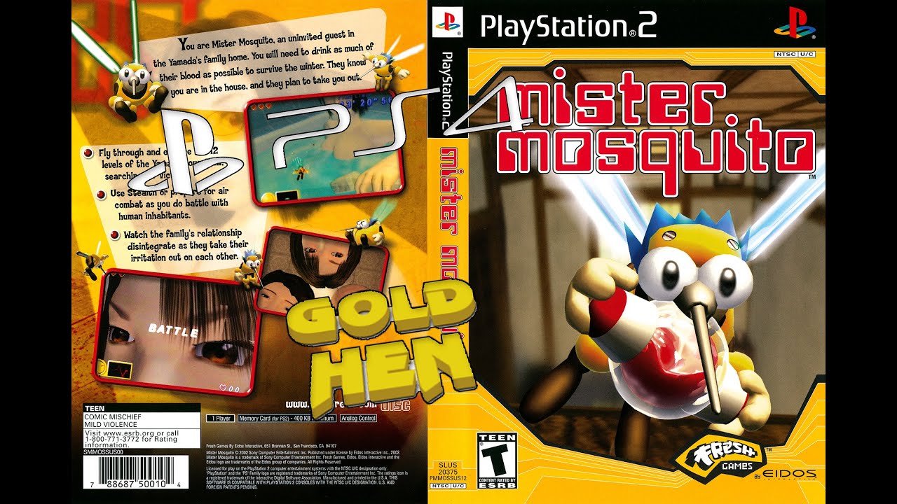 Mister Mosquito de PS2 en PS4 ⭐Gold Hen⭐ - YouTube