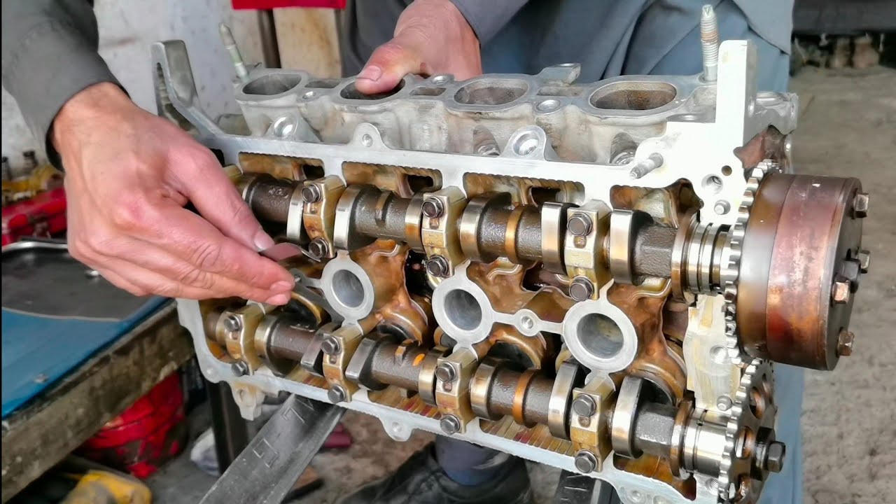 tapped clearance 2nz engine Xli engine 16valve - YouTube