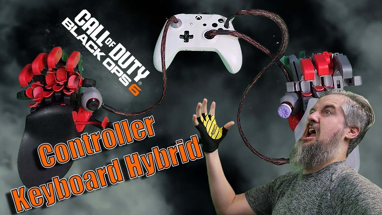 First look at COD bo6 with controller keyboard hybrid - YouTube