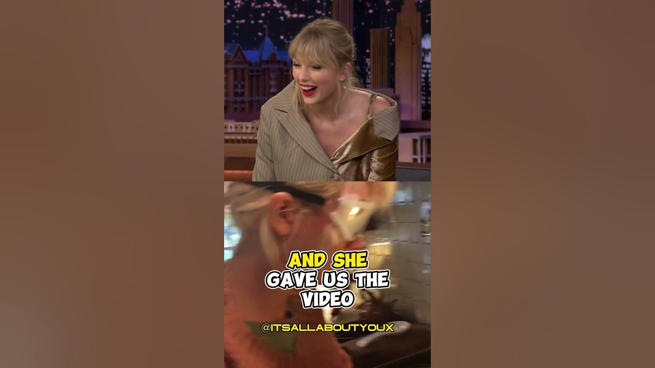Taylor Swift Reacts to Embarrassing Footage of Herself After Laser Eye Surgery #shorts # ...