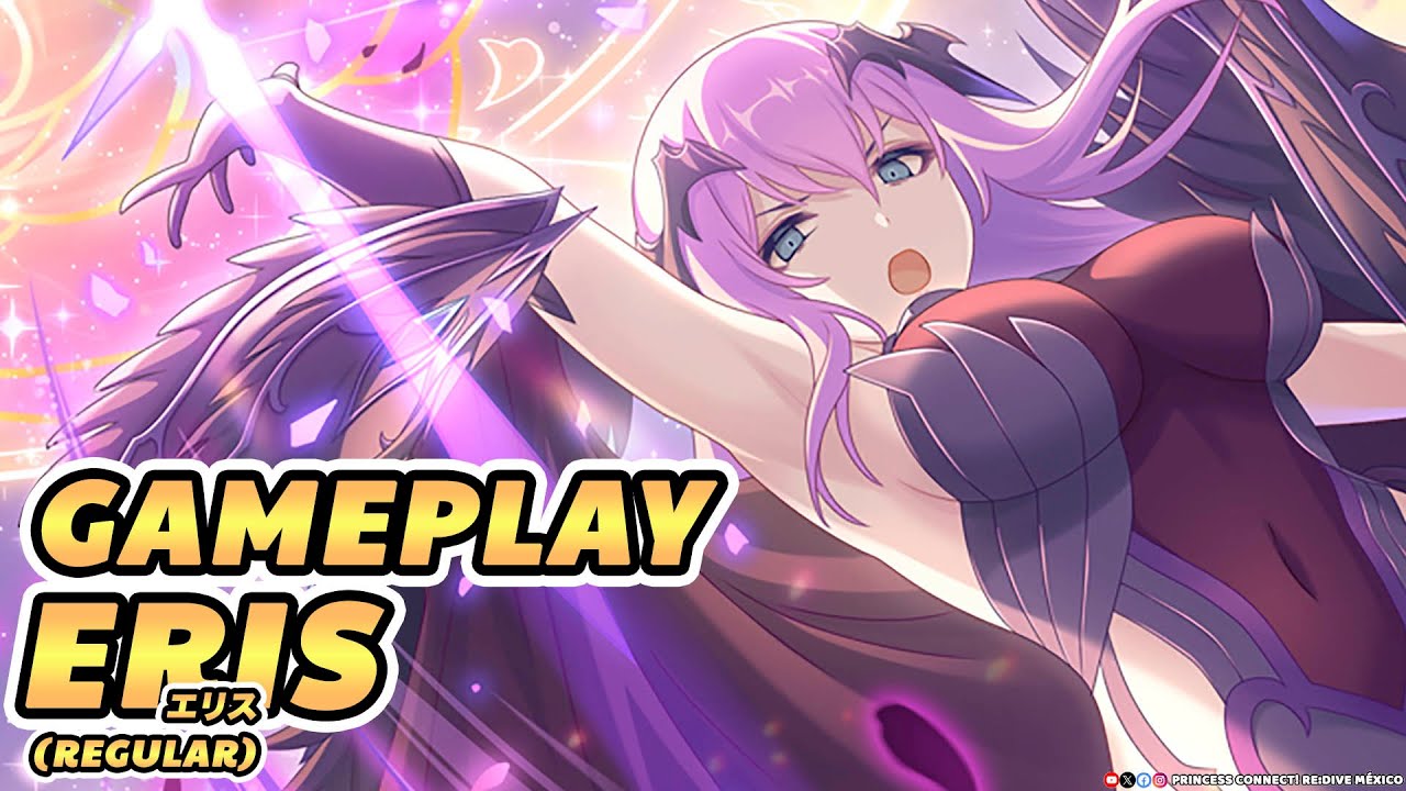 Eris | Gameplay | Union Burst | Clan Battle | Princess Connect! Re:Dive - YouTube