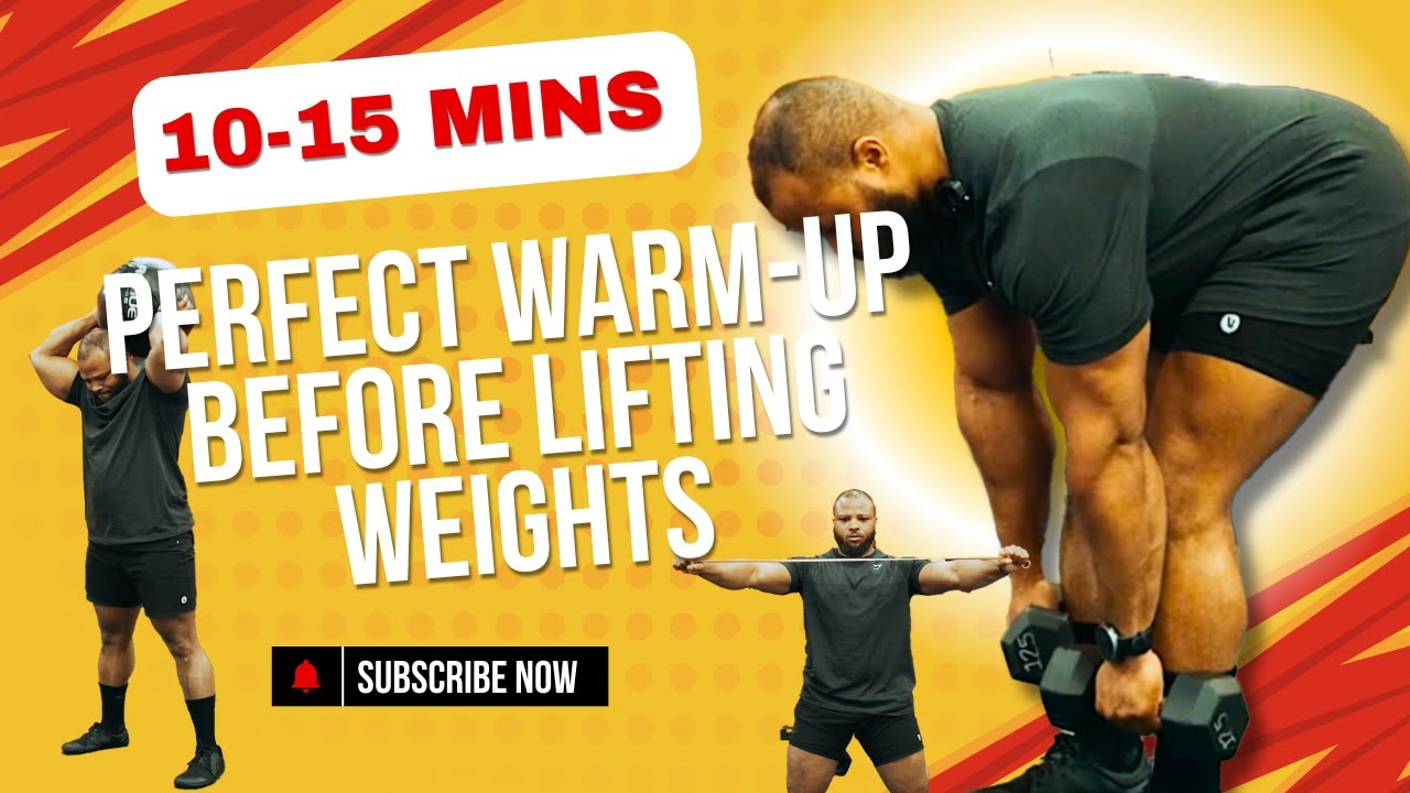 Perfect Warm-Up Before Lifting Weights - YouTube
