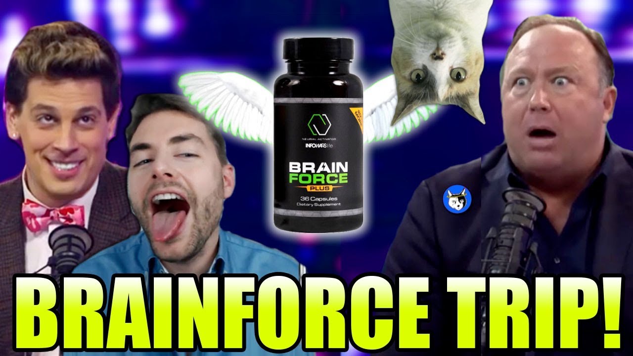 MILO Alex Jones & Paul Joseph Watson TRIP ON BRAINFORCE! (SuperCut ...