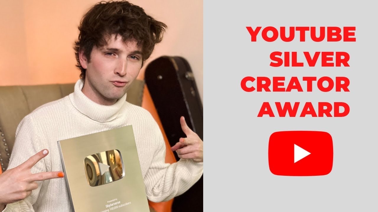 I GOT A SILVER CREATOR AWARD!? Unboxing and Celebration Vlog! - YouTube