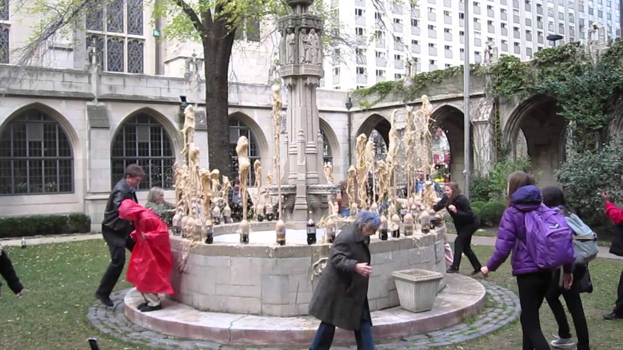 Mentos Fountain - YouTube