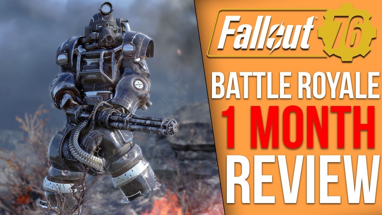 Fallout 76 Battle Royale - 1 Month Later - YouTube