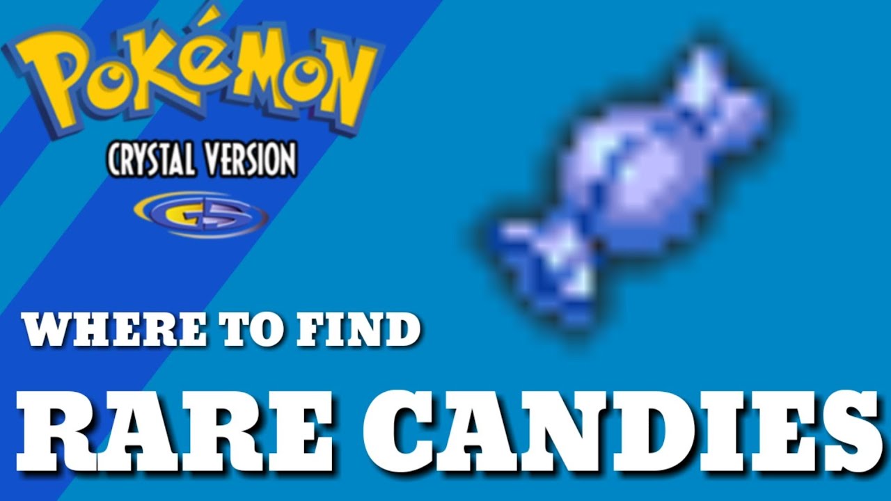 POKEMON CRYSTAL ITEMS; RARE CANDY - YouTube