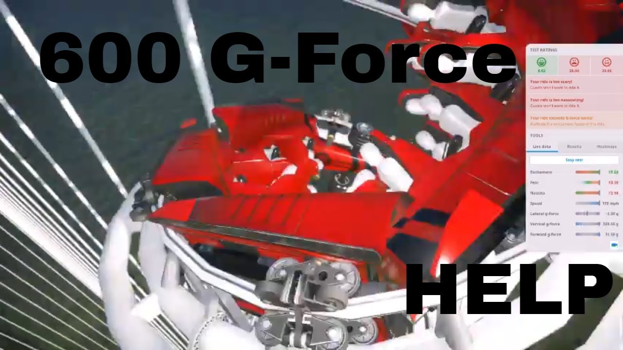 Roller Coaster With 600 Gs!!! - YouTube