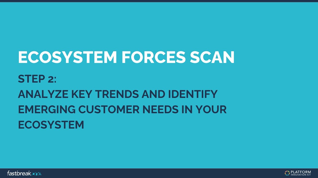 Ecosystem Forces Scan: Analyse key trends and identify emerging ...
