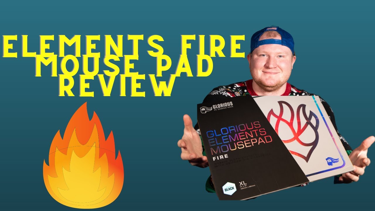 Glorious Elements Fire Hybrid Mouse Pad Review - The Hybrid Pad You've ...