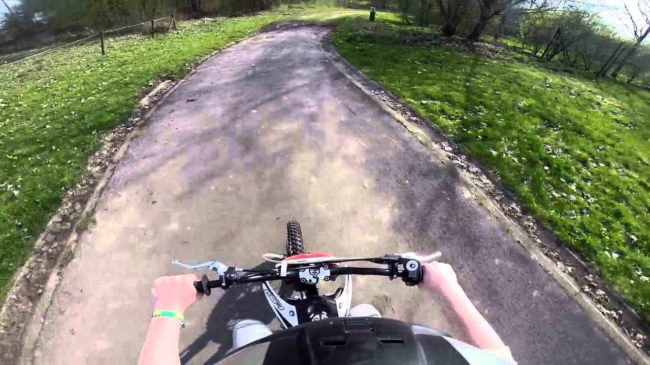 Pitster Pro X5 140 (GoPro on helmet) - YouTube