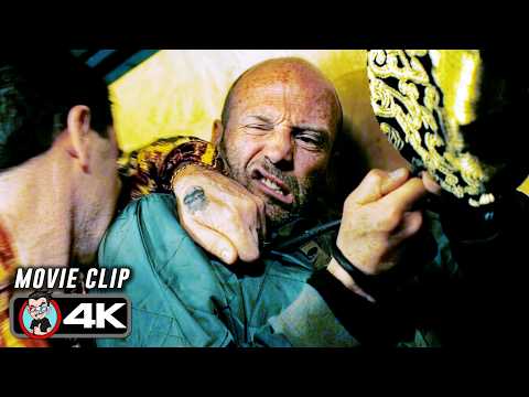 Jason Statham Destroys Corrupt Cops Scene | A WORKING MAN (2025) Movie CLIP 4K