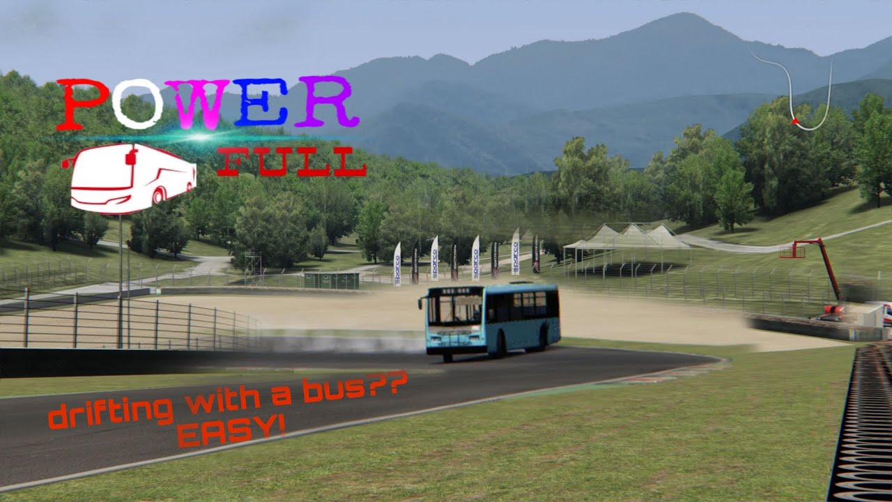 Drifting with a bus - [Assetto Corsa] - YouTube
