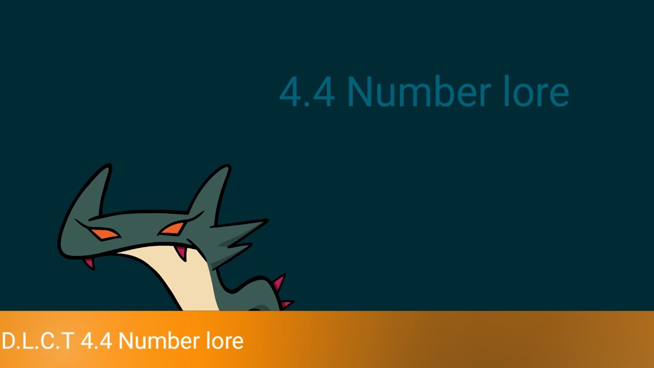 4.4 Number lore - YouTube
