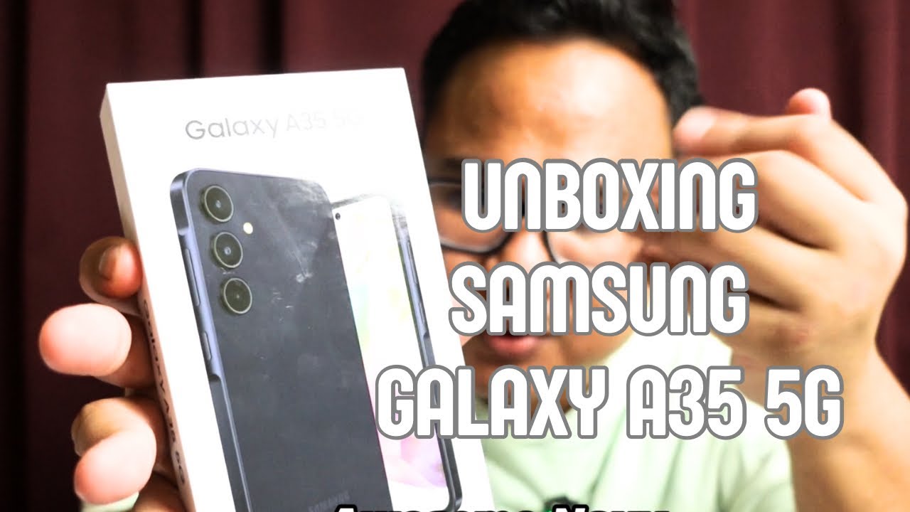 UNBOXING Samsung Galaxy A35 5G! - YouTube