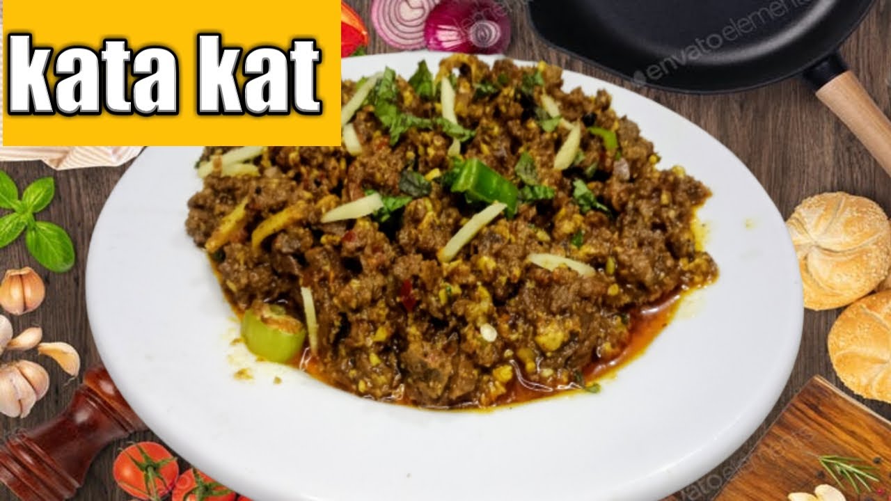 Kata kat recipe banany ka asan tareeka ||street style kata kat || taka ...