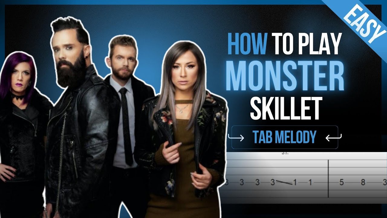How To Play Monster by Skillet - TAB EASY - YouTube