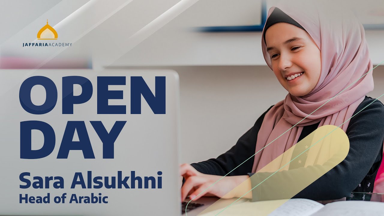 Sara Alsukhni, Head of Arabic | Open Day 2022 | Jaffaria Academy - YouTube
