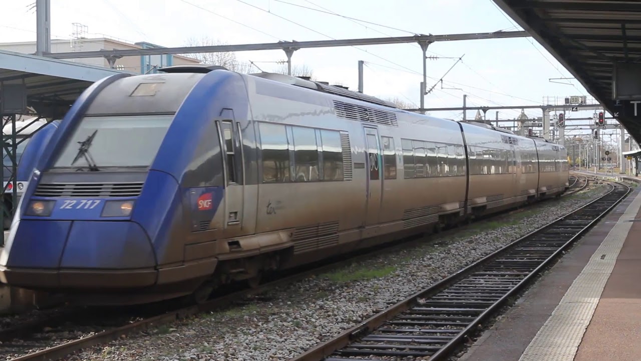 x72500 depart Caen - YouTube