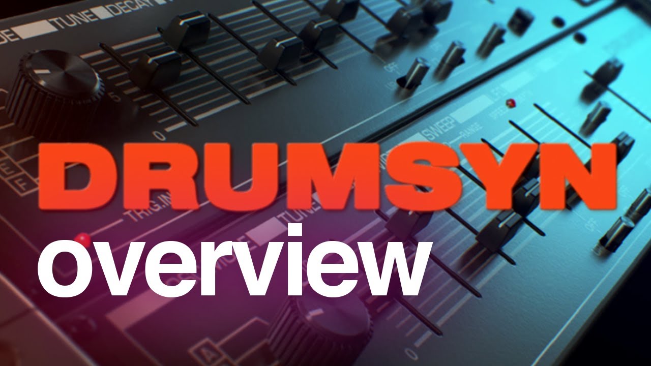 Drumsyn - A drum synthesizer for creating techno and electronic music ...