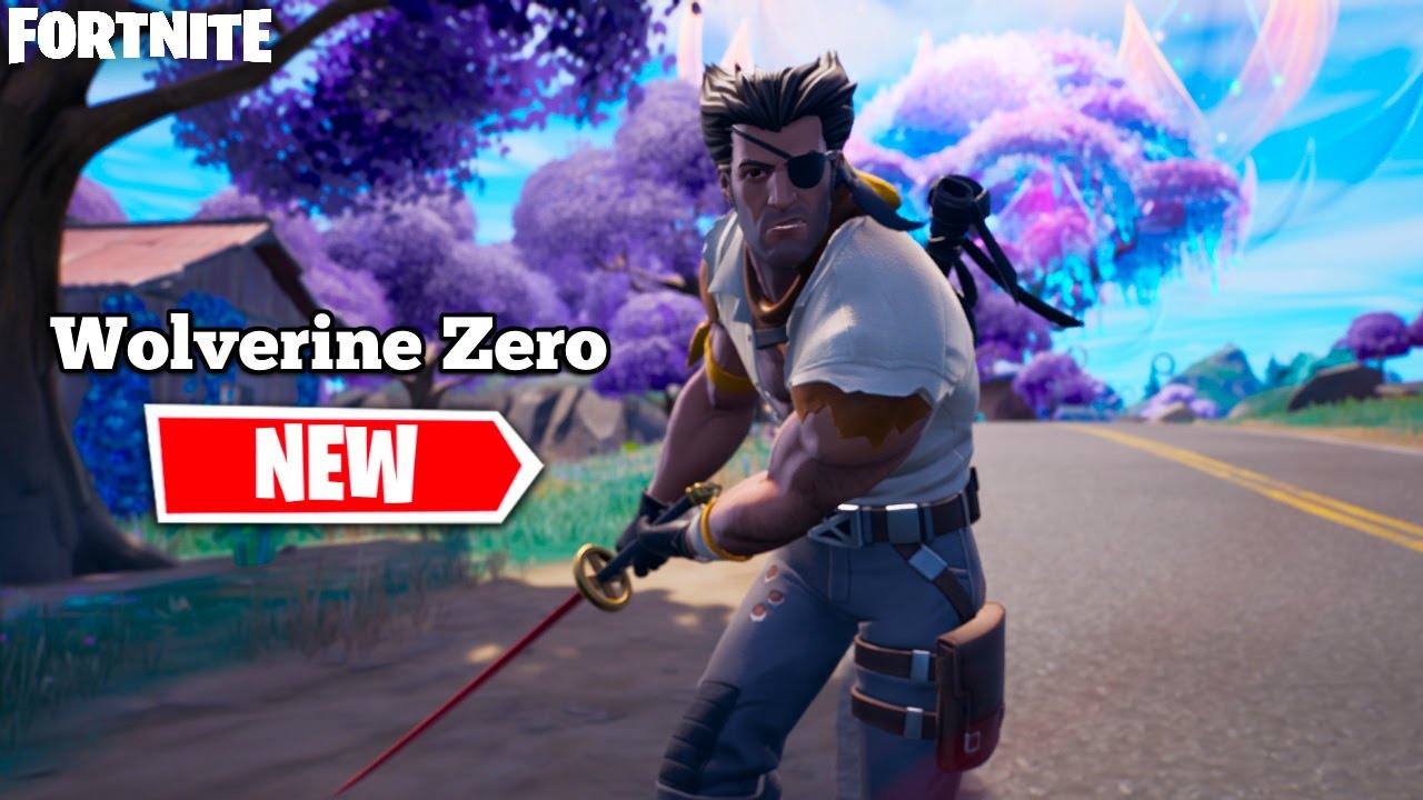 *NEW* WOLVERINE ZERO SKIN GAMEPLAY - FORTNITE CREW - ZERO WAR SET - YouTube