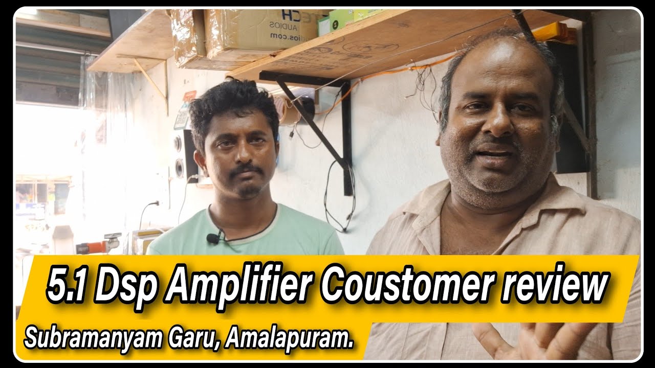 5.1 Dsp Amplifier Coustomer review and Sound Testing ...