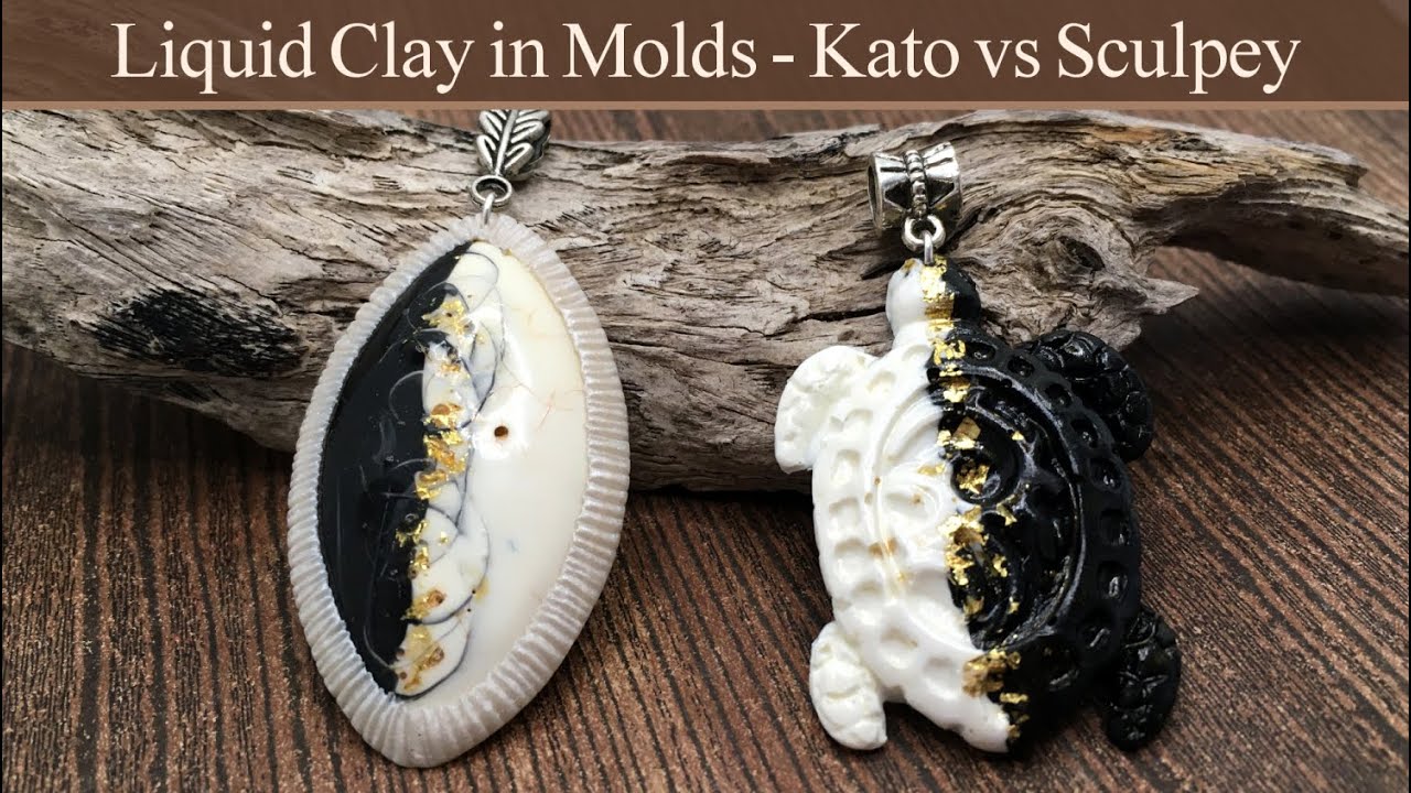 Using Liquid Clay in Molds - Which One is Best - Kato vs Sculpey Liquid ...