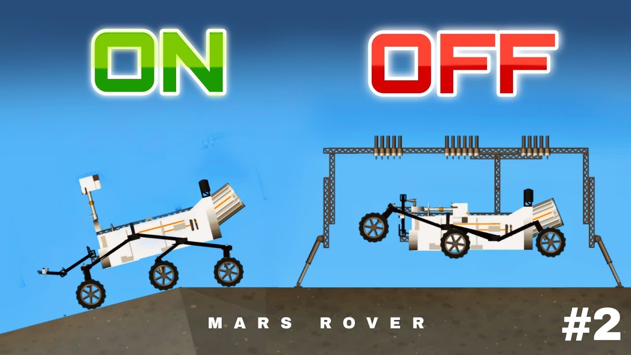 I Built a Mars Rover! Spaceflight simulator 2# - YouTube