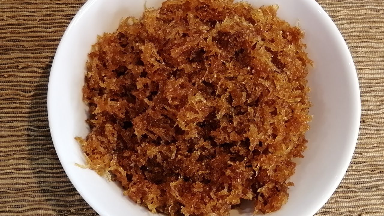 How to make sweet coconut filling for buns, sticky rice and crepe ...