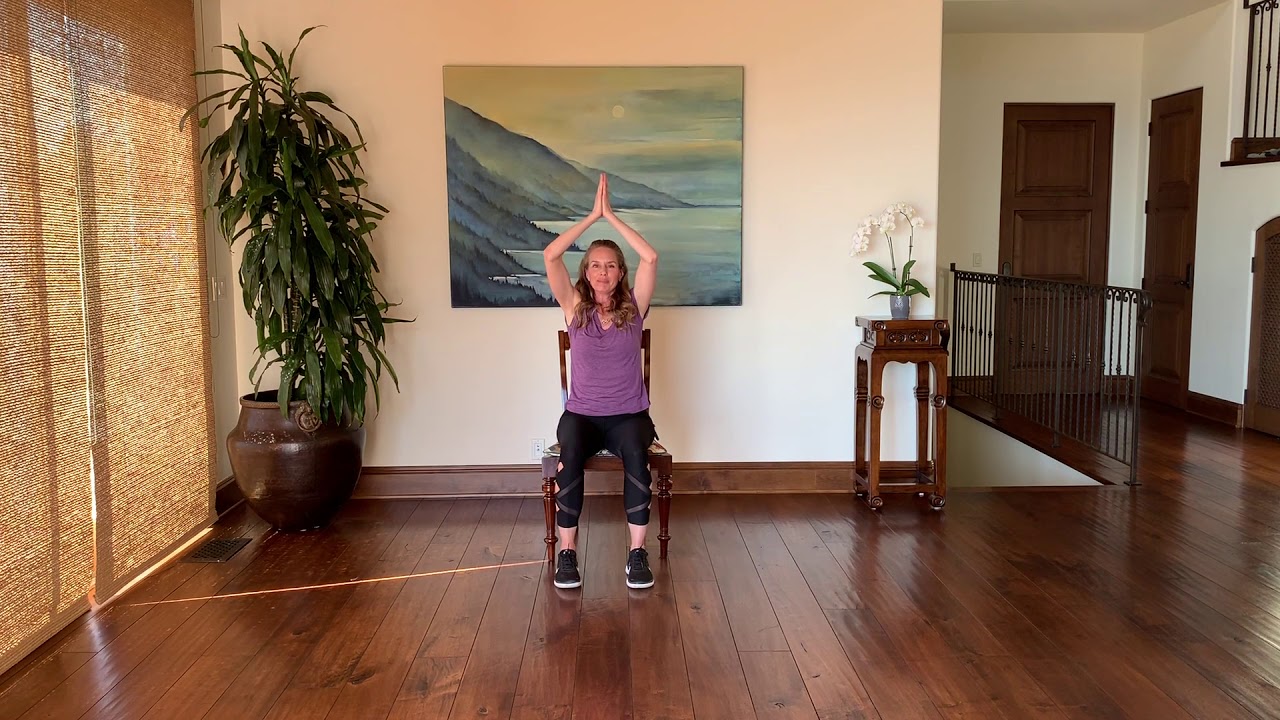 Chair Yoga Class - YouTube
