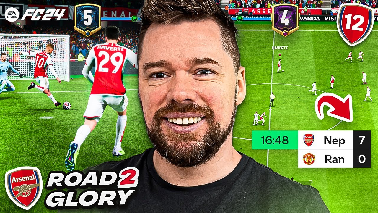 Division 4 Rivals w/ Evo Arsenal Squad! - FC24 Road To Glory - YouTube