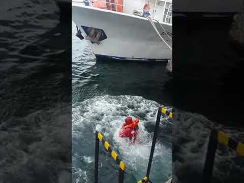 Gemi adamı uygulama eğitimi. (HEREKE)