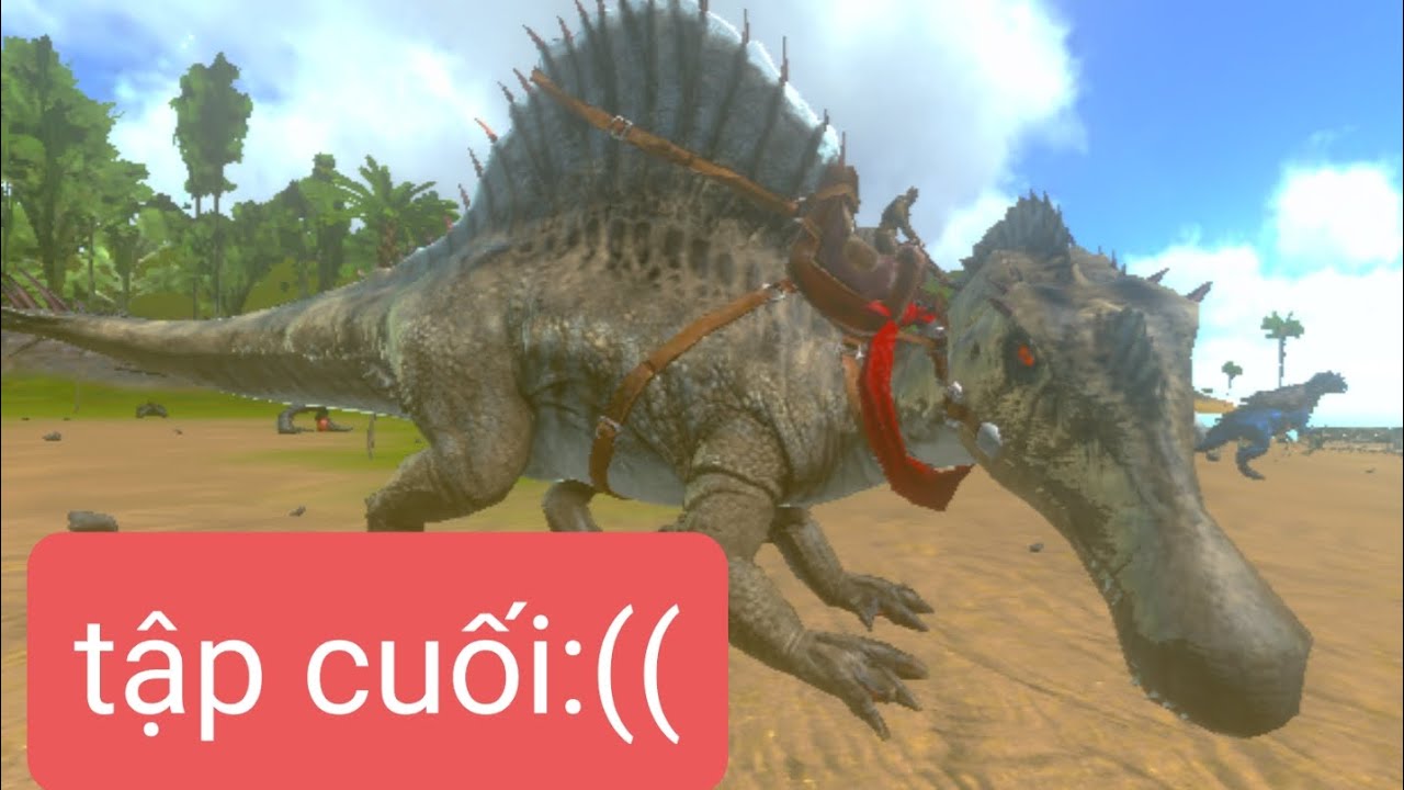 ark mobile | cách bug amber và tame spino - YouTube