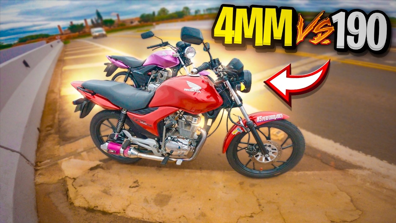 MINHA FAN 4MM 170cc VS A FAN 190cc DO LUKINHA - YouTube
