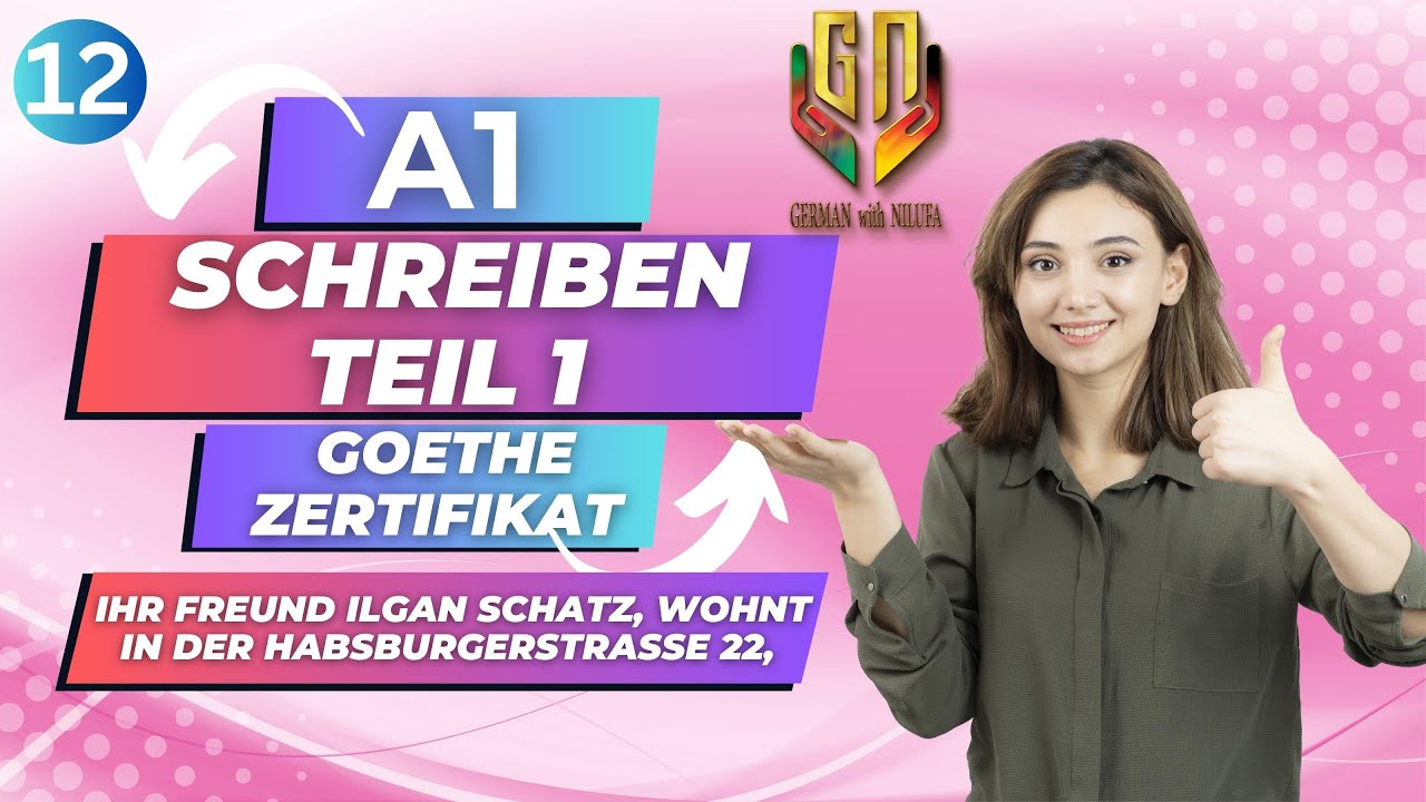 German A1 Writing Exercise: Completing Registration Form for Ilgan ...