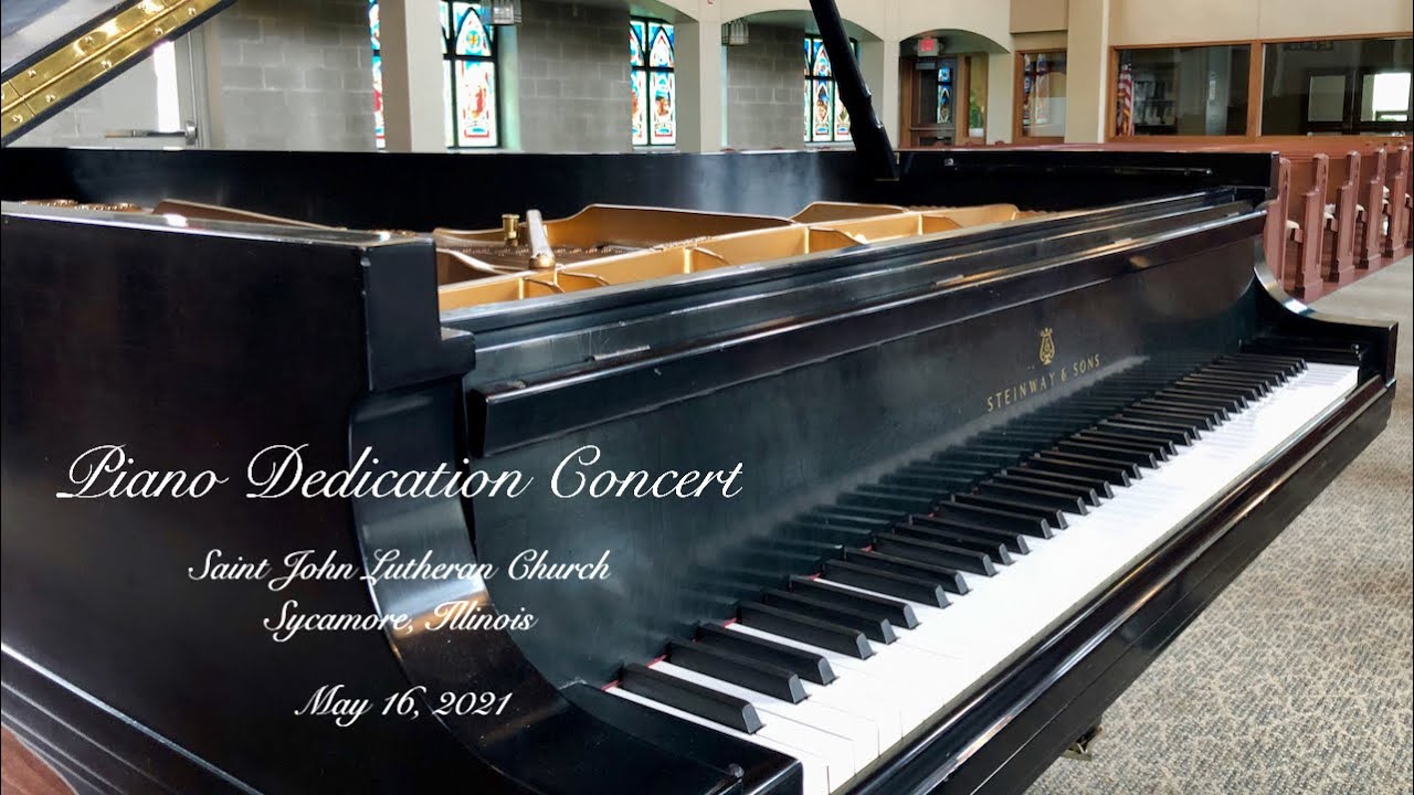 Piano Dedication Concert, Part 2 - YouTube