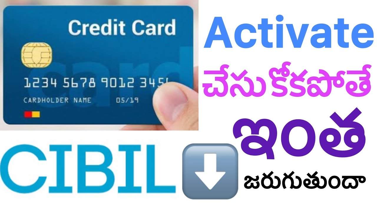 Credit Card not activated after issue Telugu | RBI Guidelines on Credit ...
